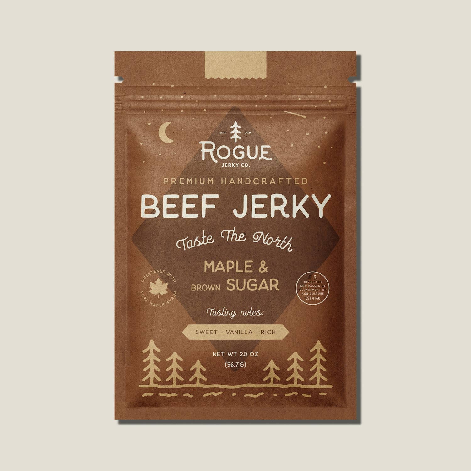 Maple & Brown Sugar Beef Jerky – Jollifrogs