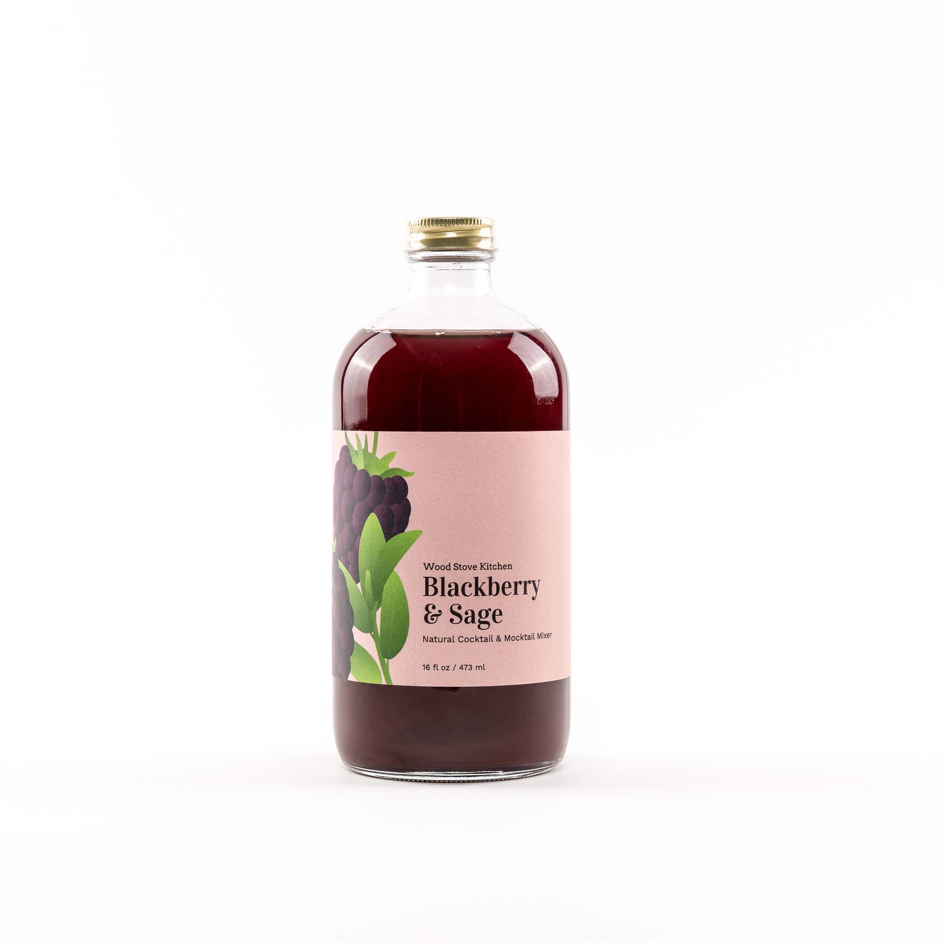 Blackberry & Sage Cocktail Mixer and Mocktail Mixer, 16 fl oz – Jollifrogs